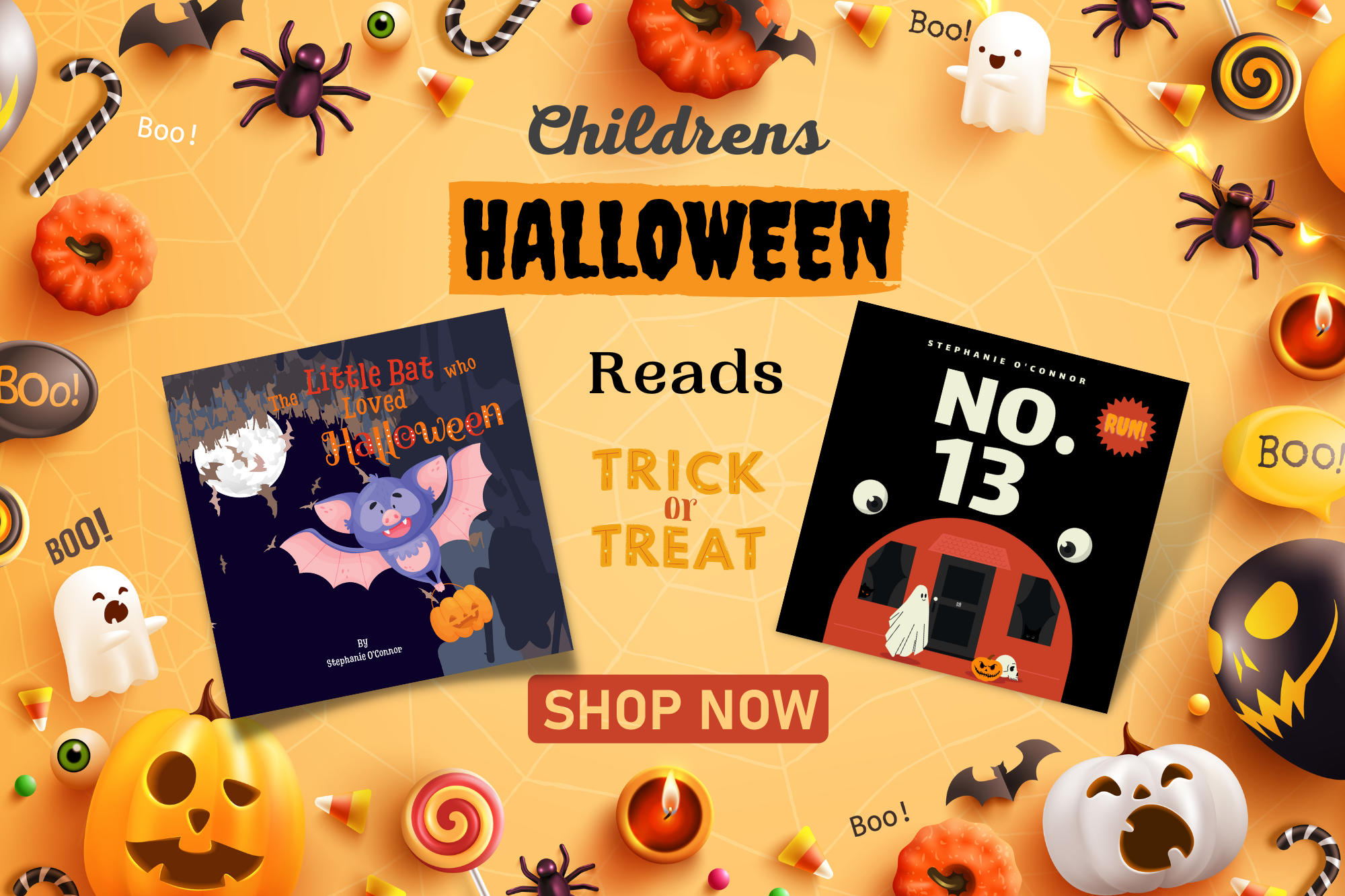 Halloween Picture Books - Stephanie O'Connor Books